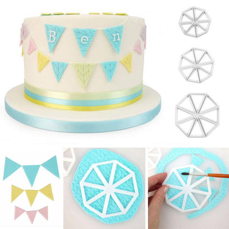 Triangle Flag Cake Mold Pastry Modeling Tools Cake Decoratin - TikTok ...