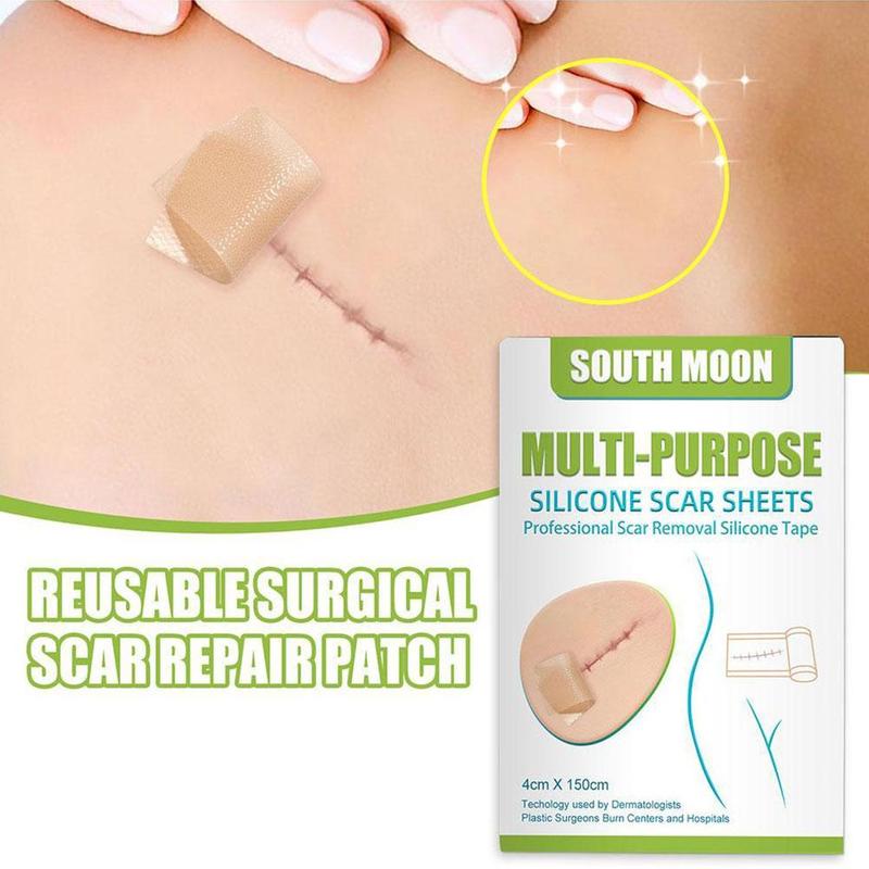 1 Roll Scar Silicone Gel Sheet Patch Tape Sticker Scar Skin Stick ...