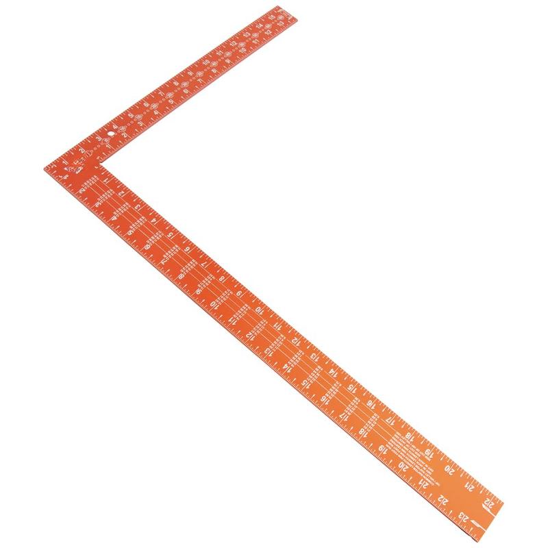 935FSQ Framing Square, 24-Inch x 16-Inch, L Shape Carpenter Woodworking ...