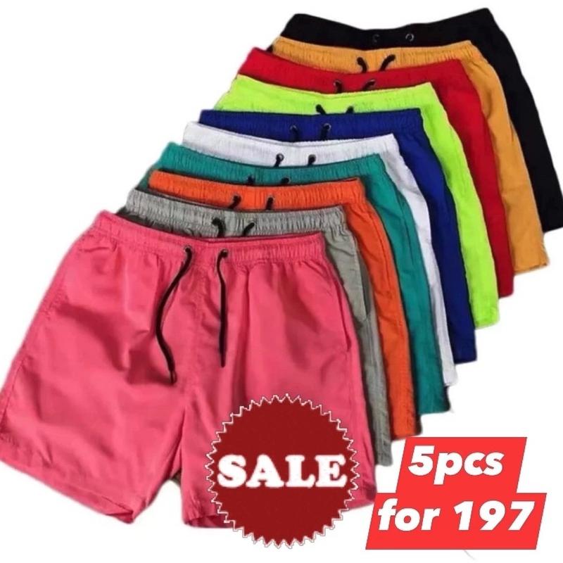 Men's Taslan Shorts Set of 5 - Assorted Colors - Casual Styl - TikTok ...