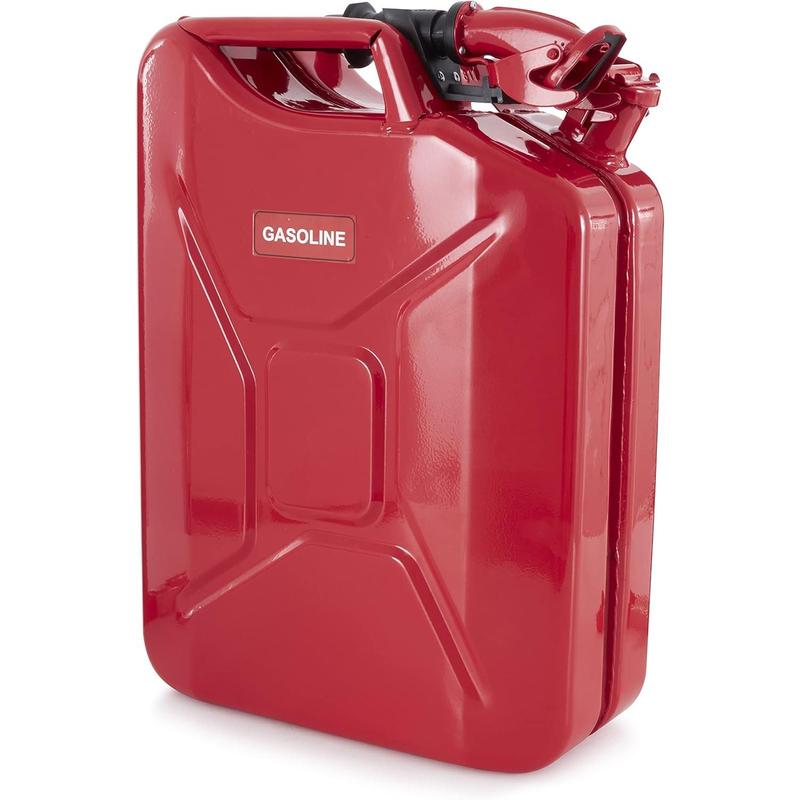 Authentic Can and Spout System - Rust-Proof, EPA & CARB Compliant, Red ...