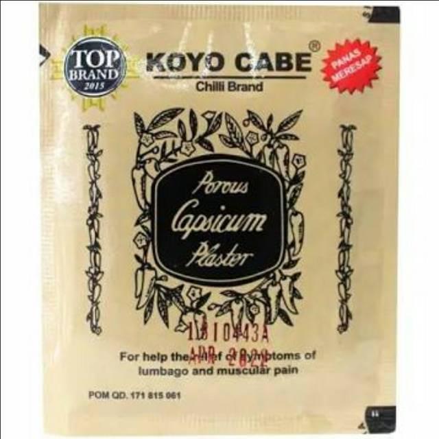 Koyo Cabe sachet (isi 10Lembar) - Toko Baru 227 - Shop | Tokopedia