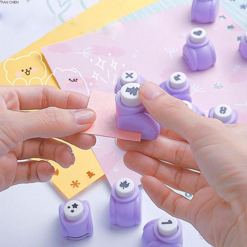 TIAN CHEN Loose-leaf Purple DIY Crafts Tool Kindergarten Paper - TikTok ...