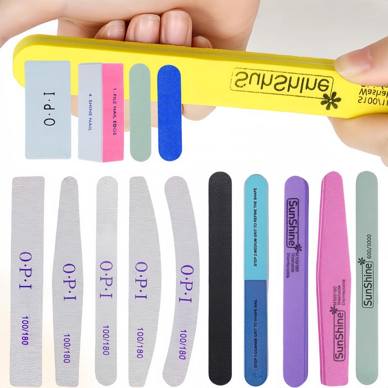 Double Sided Sanding Buffer Nail File Double Side Sanding Buffer Grey ...