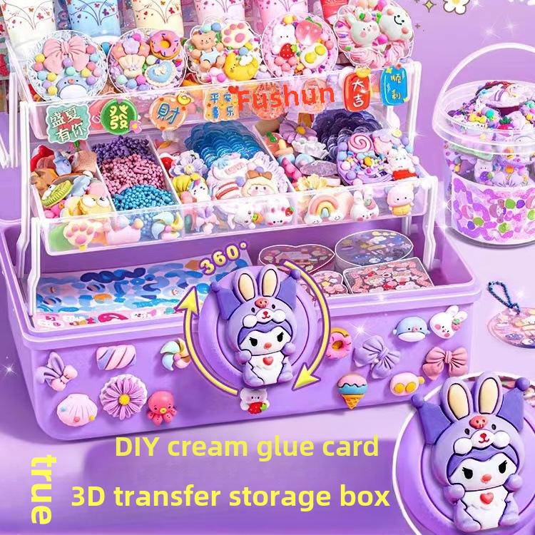 Sut Goka, Gam Krim, Set Penuh Pelekat Goka, Buatan Tangan, Bahan ...