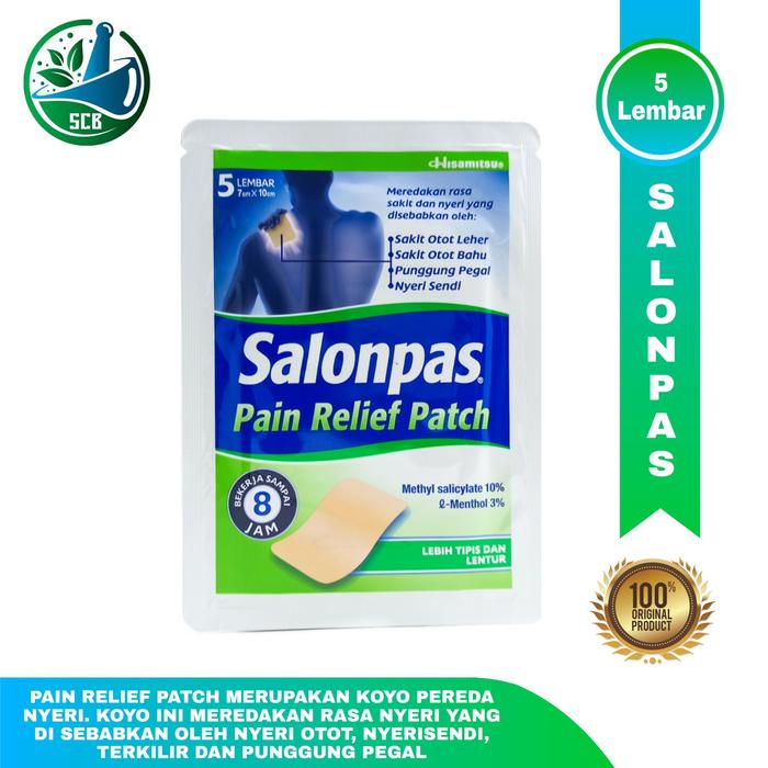 Jual Salonpas Pain relief Patch - Koyo nyeri punggung,sendi,sakit otot ...