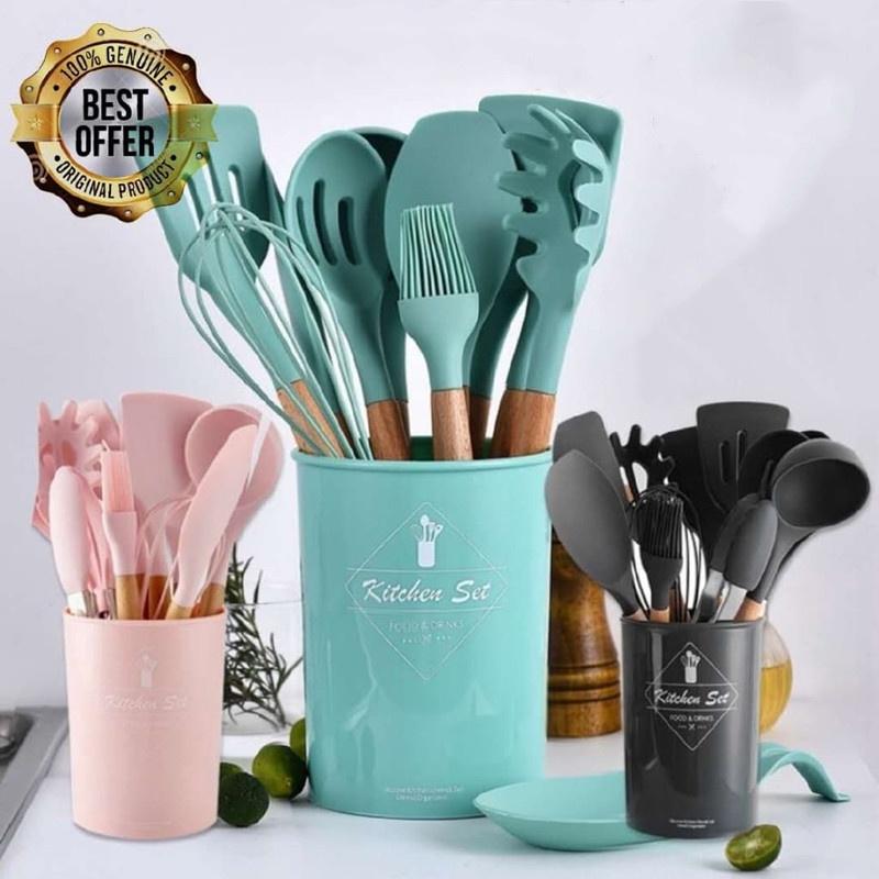 12Pcs Cooking Tools set Cutleries Set sudip Kitchen Cookware - TikTok ...