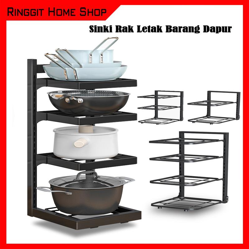 Ringgit Home Shop Rak Bawah Sinki Rak Letak Barang Dapur Pot - TikTok ...