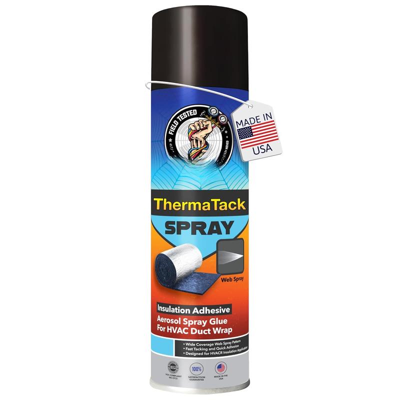 ThermaTack Duct Insulation Wrap Spray Adhesive | Spray Adhesive for ...