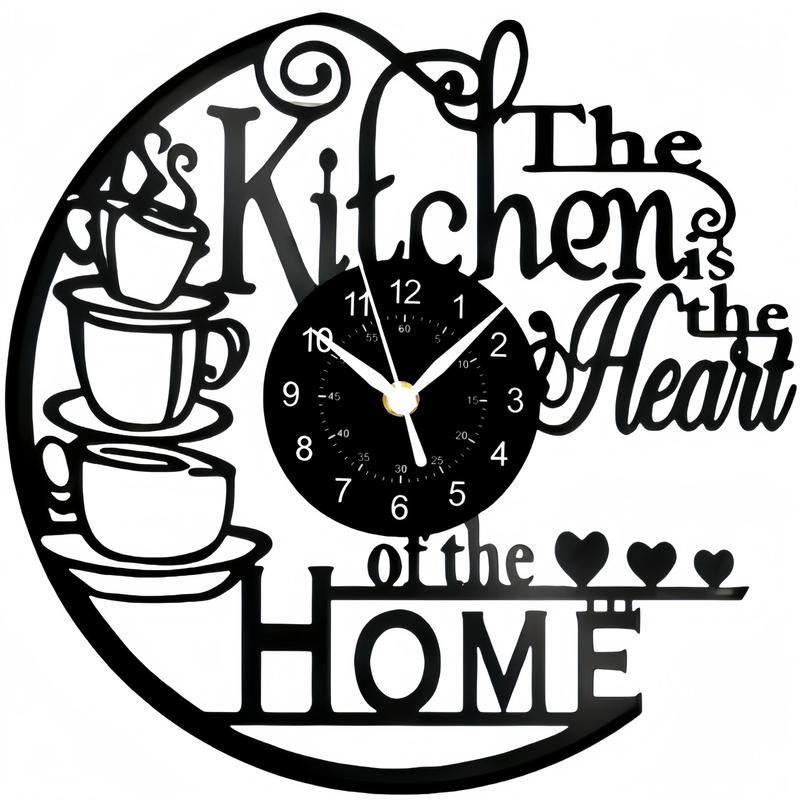 Jam Dinding Hitam, Minimalis Moden, untuk Rumah, Hiasan Cora - TikTok ...