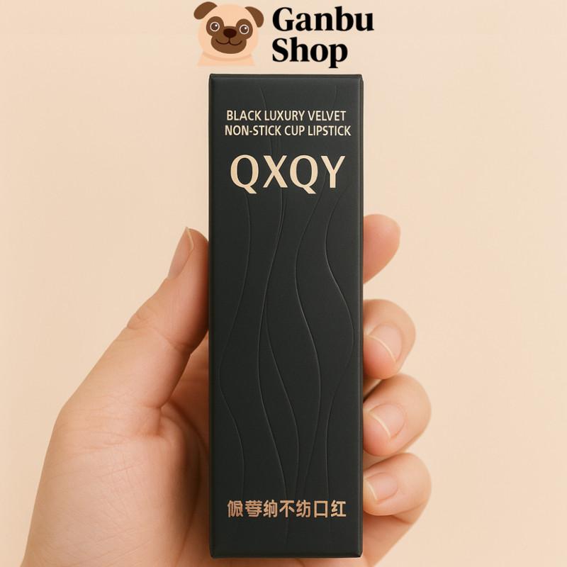 **QXQY Black Luxury Velvet Lipstick with Premium Matte Finish, - TikTok ...