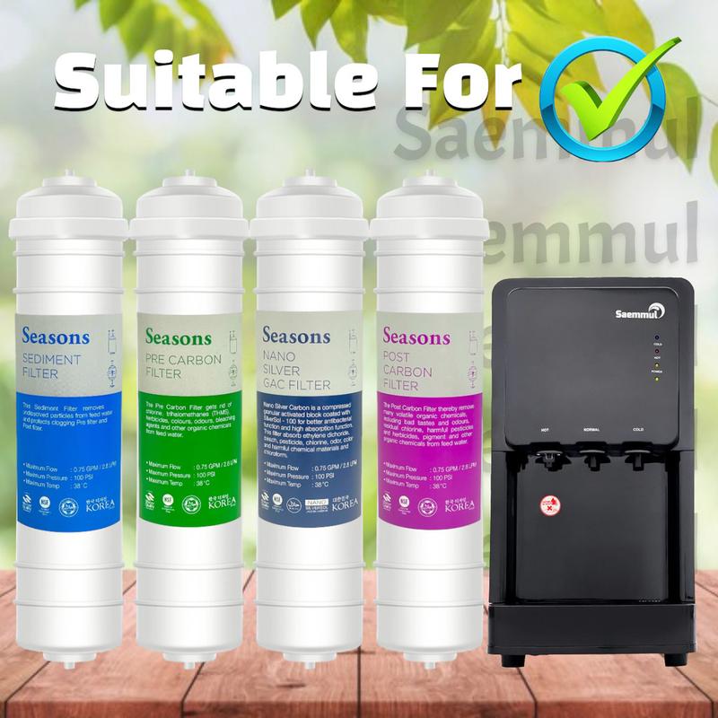 11" Korean Water Filter Halal Water Dispenser Filter Cartridge - TikTok ...