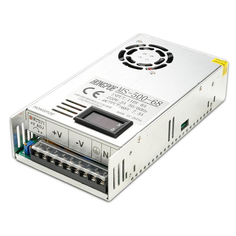 500W 68V 7A digital display adjustable industrial power supply light ...