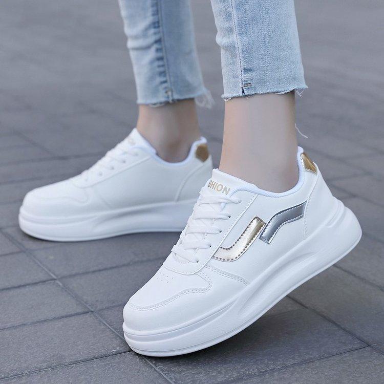 2025 Lace-up Women's Sneakers Rubber Low-top (Less than 10cm - TikTok ...