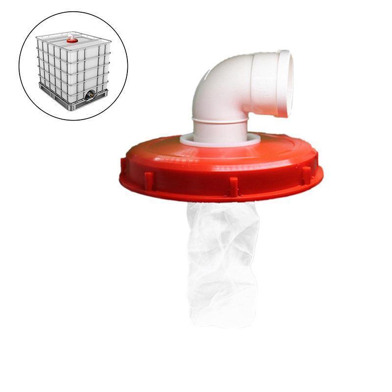 Rain Barrel IBC Tank Filter Cover Nylon Washable Rainwater Tanks ...