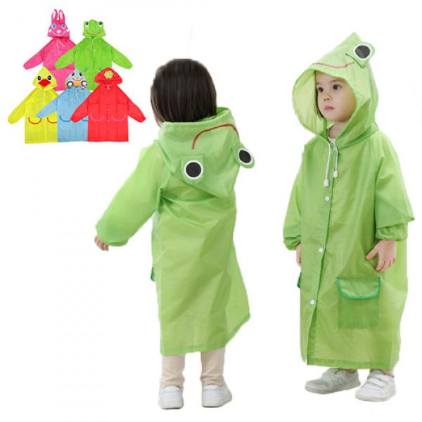 animal shapes Raincoat for Kids 2-10 Years Boys Girls PVC Thick ...