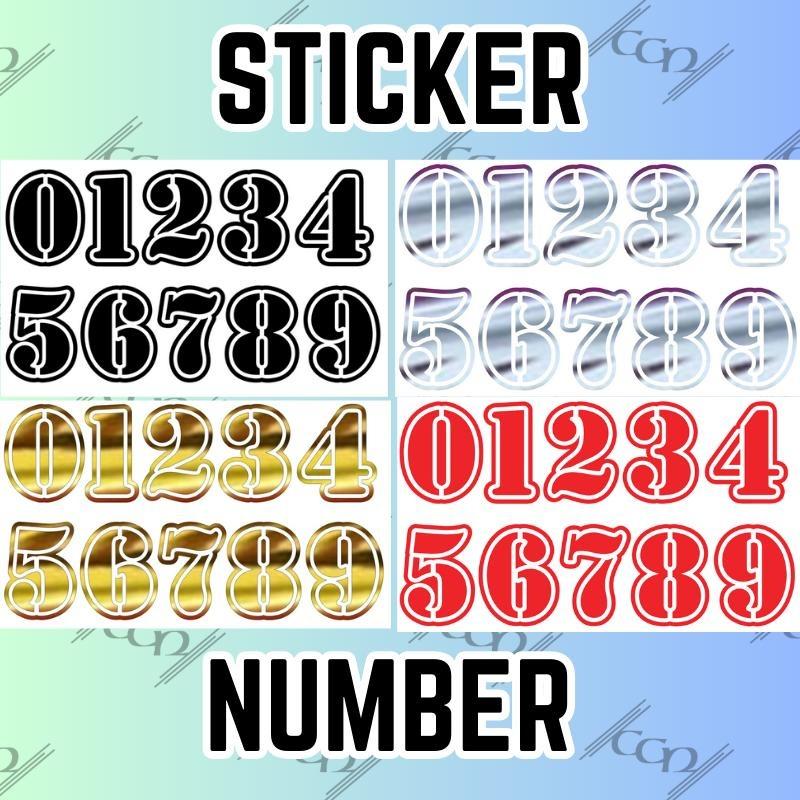0-9 NUMBER STICKER VINYL /!!MACHINE CUT!!//!!NOT PRINT!!//PE - TikTok ...