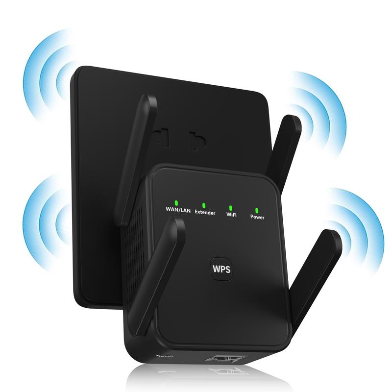 2024 Upgraded WiFi Extender Booster Repeater - Covers up to 4500sq.ft ...