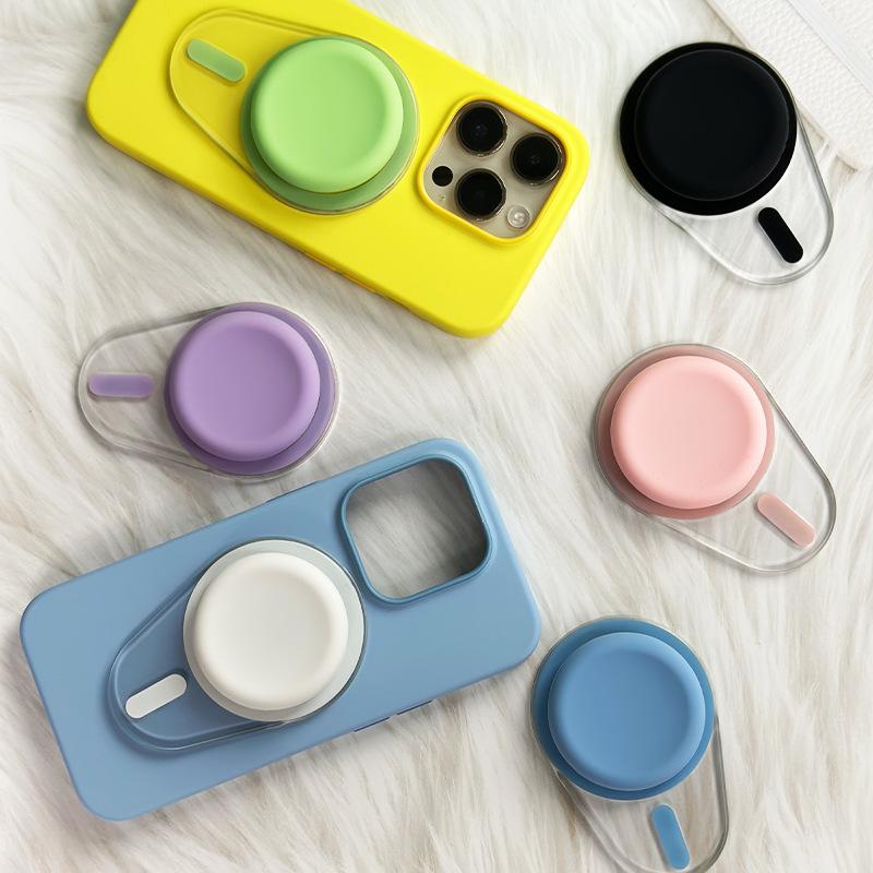 Silicon Magnetic Phone Grips Clear Finger Ring Holder Plain Griptok ...