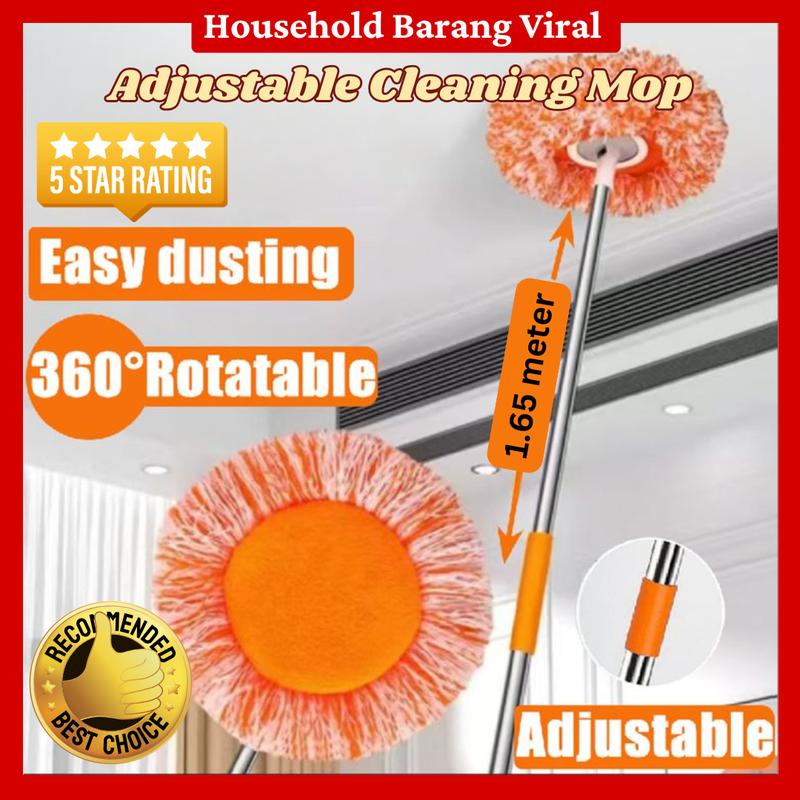 Multifunctional Mop Floor Ceiling Fan Dust Mops Microfiber Sunflower ...