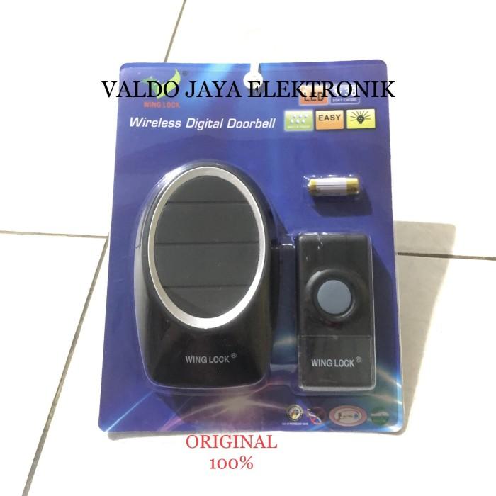 Jual WING LOCK WINGLOCK Bell Rumah Wireless WL-9004 Bel Rumah - Kota ...