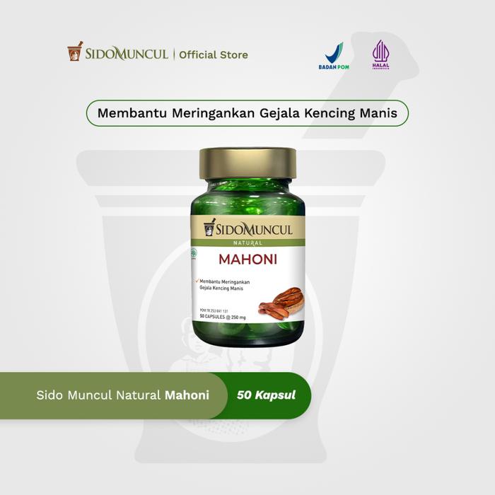 Promo Sido Muncul Natural Mahoni 50 Kapsul - Membantu Meringankan ...