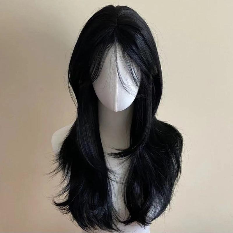 Wig Female Full Headset Simulated Hair Rose Hair Mesh Style French ...