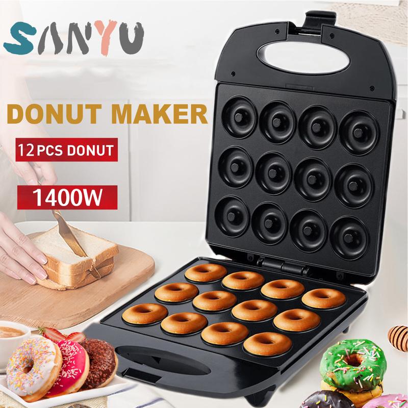 Sanyu Mini 12-hole Dount Maker Cake Maker Electricity Doughnut - TikTok ...