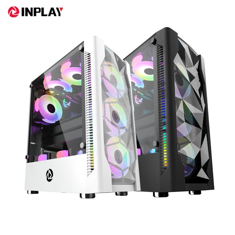 Inplay Meteor 03 PC Case Tempered Glass Gaming Computer Casing - TikTok ...