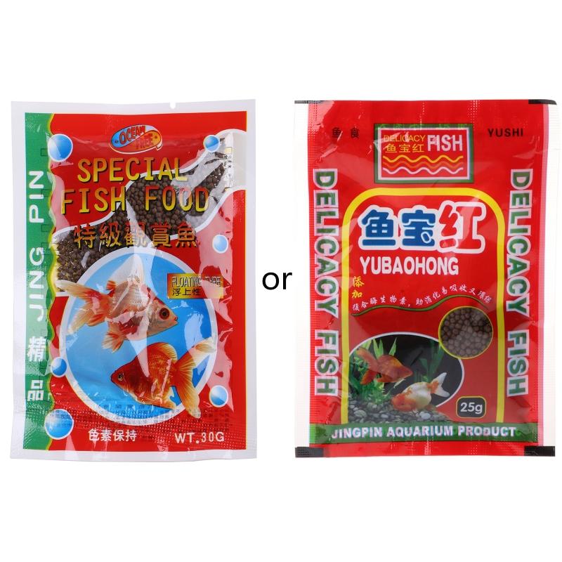 Fish Food Slow Sinking Floating Fine Pellet 12g High Protein - TikTok ...
