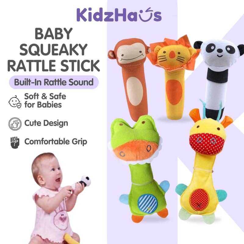 Infant Rattles Cartoon Stick | Cartoon Grab Ability Training - TikTok ...