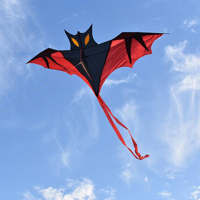 1 Pcs Creative Bat Kite red Easy to Fly Outddoor Sports Toy - TikTok ...