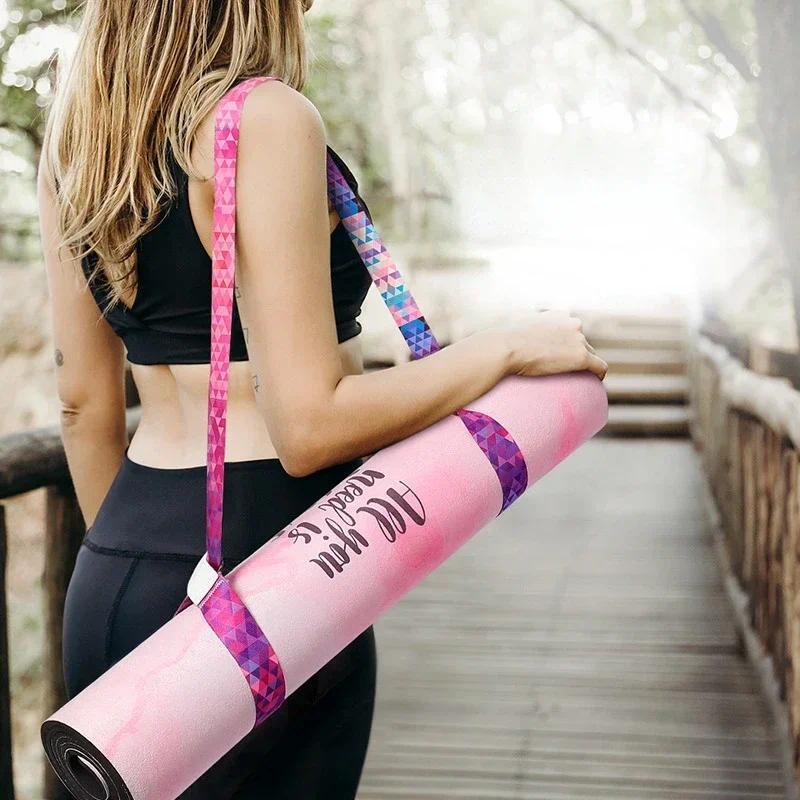Adjustable Yoga Mat Strap Yoga Mats Bundle Strap Shoulder Straps ...