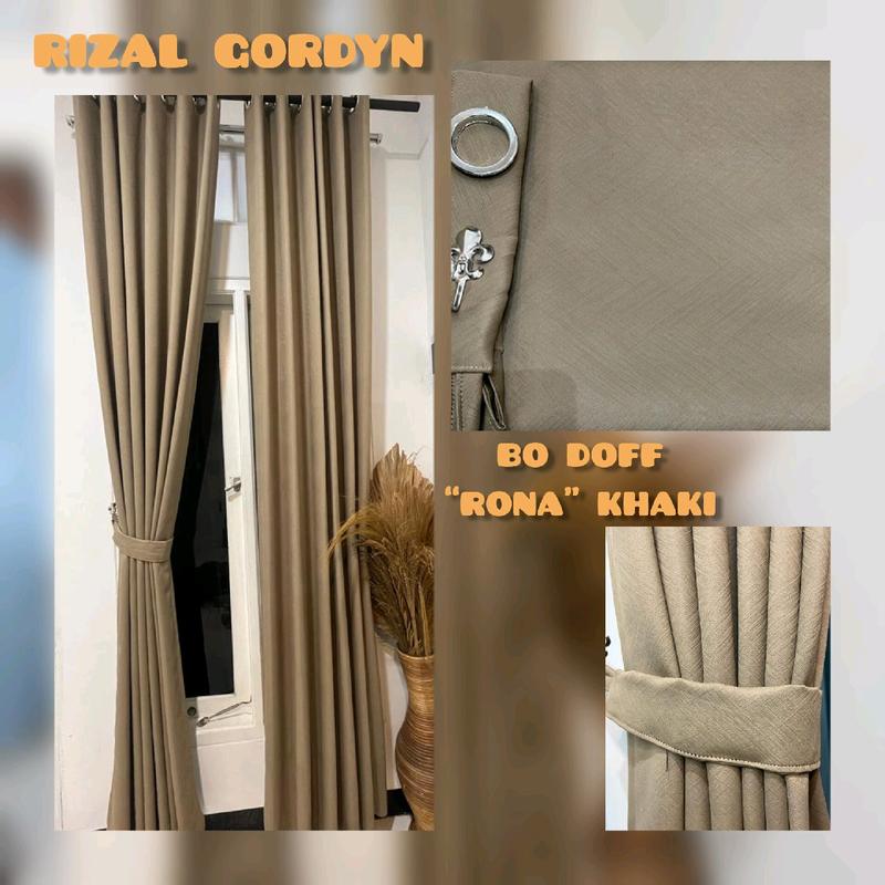 Gordyn Blackout Doff 90% “RONA 1”motif Garis - Shop | Tokopedia