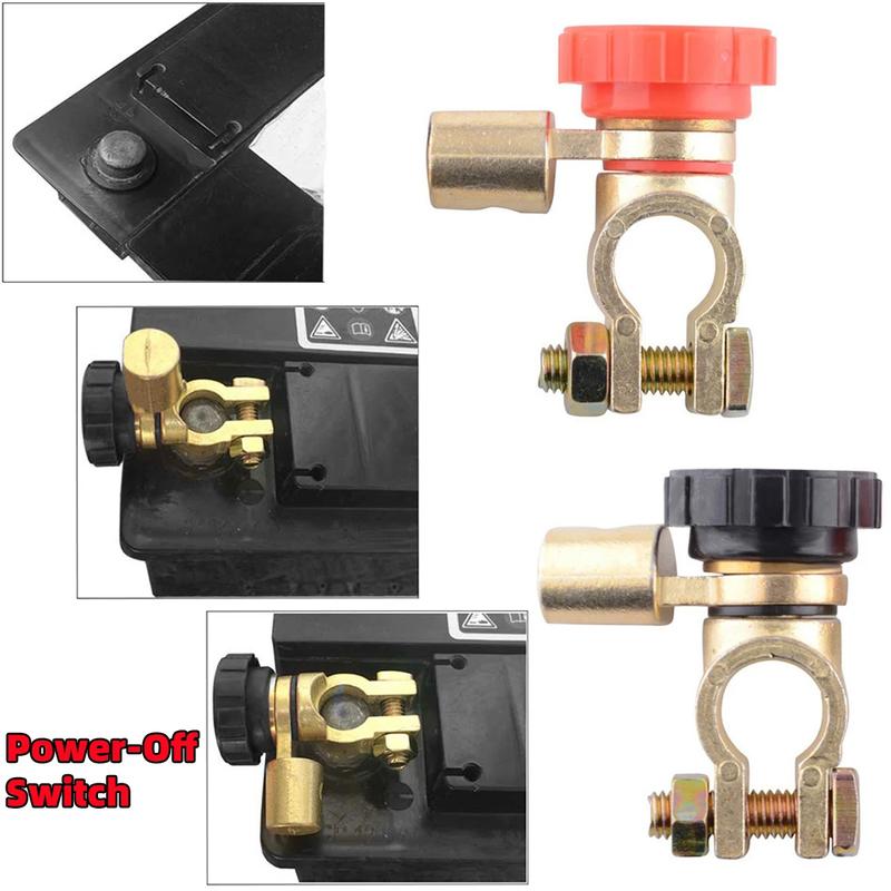 Auto Battery Terminal Link Switch Clamp Top Post Terminal Quick ...