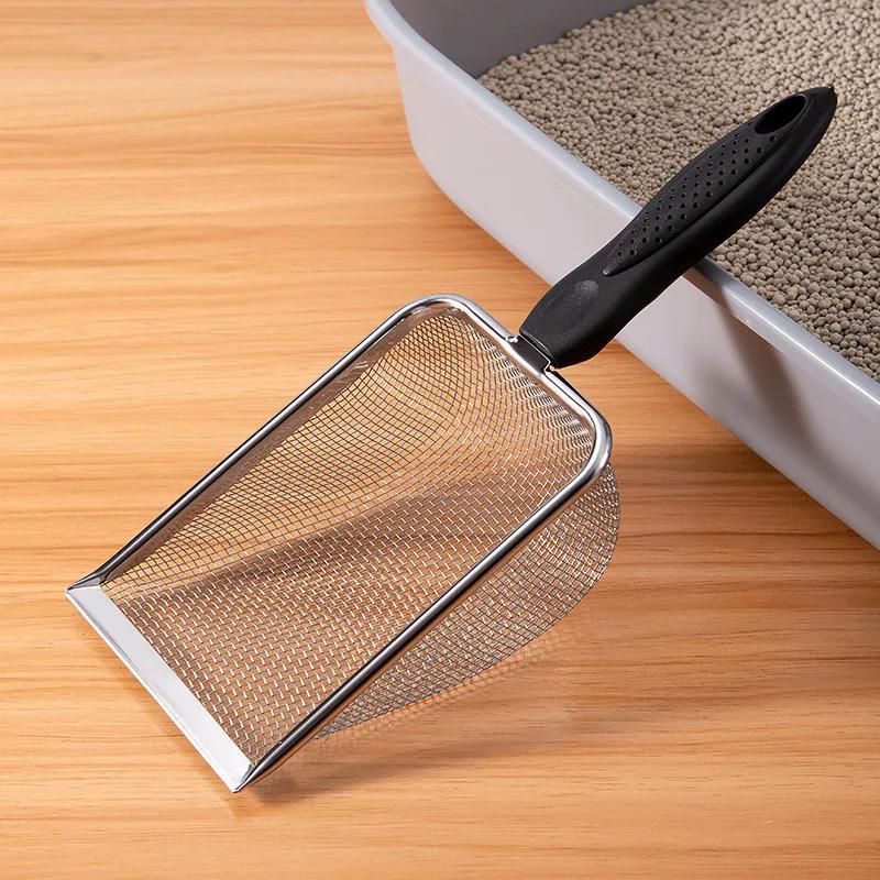 Cat Litter Shovel Stainless Steel Reptile Sand Substrate Shovel ...