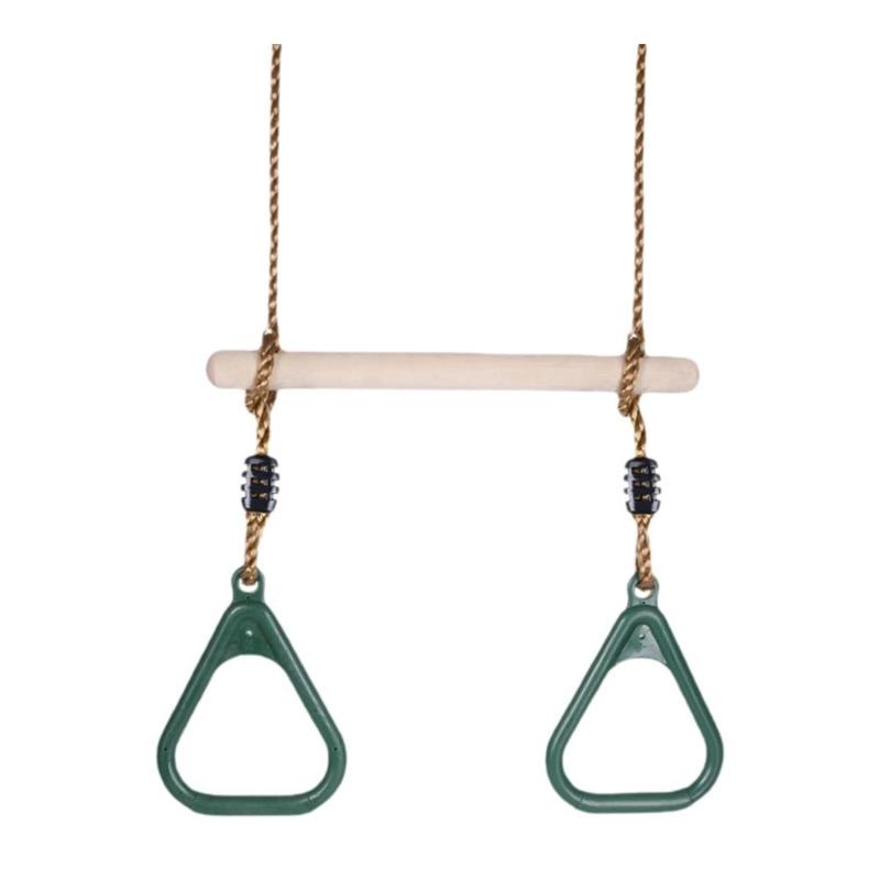 Kids Swing Bar with Gym Rings for Indoor Equipment Children Outdoor ...