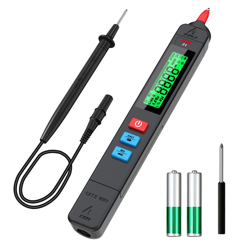 Pen Type Digital Multimeter 3-Result Display Portable Range Voltmeter ...