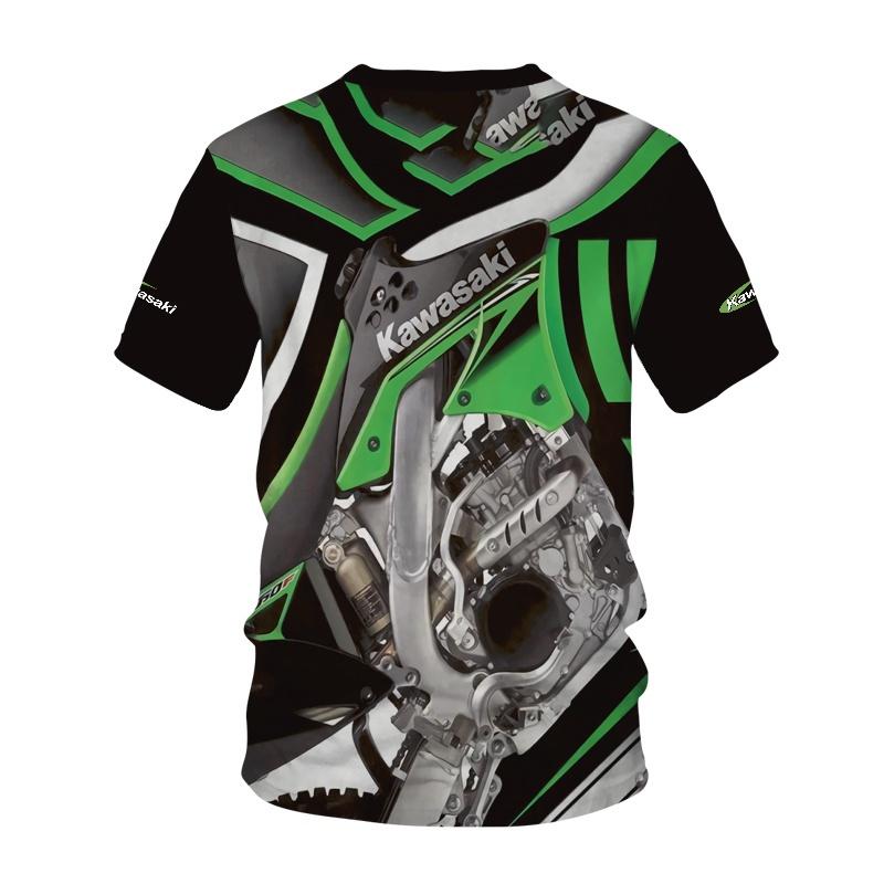 2024 Kawasaki Motorcycle GP Racing Top FOX Quick-Drying T-Shirt ...