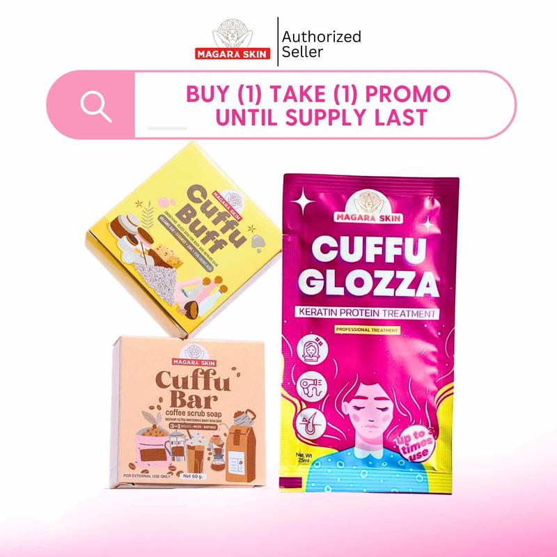 BUY 1 TAKE 1 Magara Skin Cuffu Bar Coffee Scrub Cuffu Buff Soap ...
