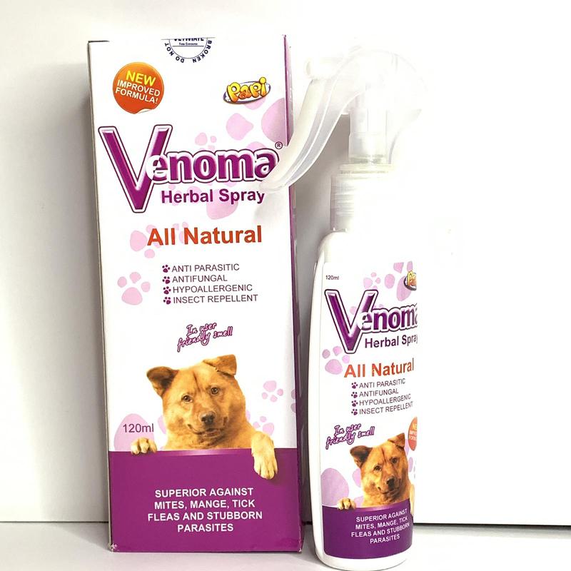 Papi Venoma Herbal Spray All Natural 120ml Supplement for Dogs - TikTok ...