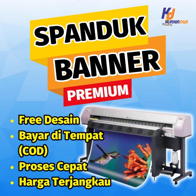 CETAK SPANDUK BANNER BACKDROP | FREE DESAIN, MURAH CEPAT - Shop | Tokopedia