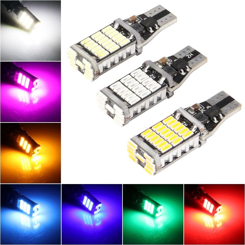 T15 Car Brake Light 45SMD LED Light Crystal Light Contact Park - TikTok ...