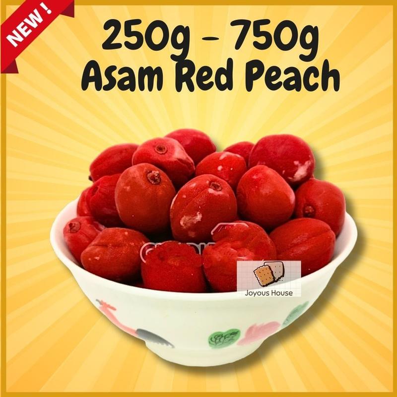 【Makanan Ringan】 250g-750g Asam Buah Merah / Red Peach / Hon - TikTok ...