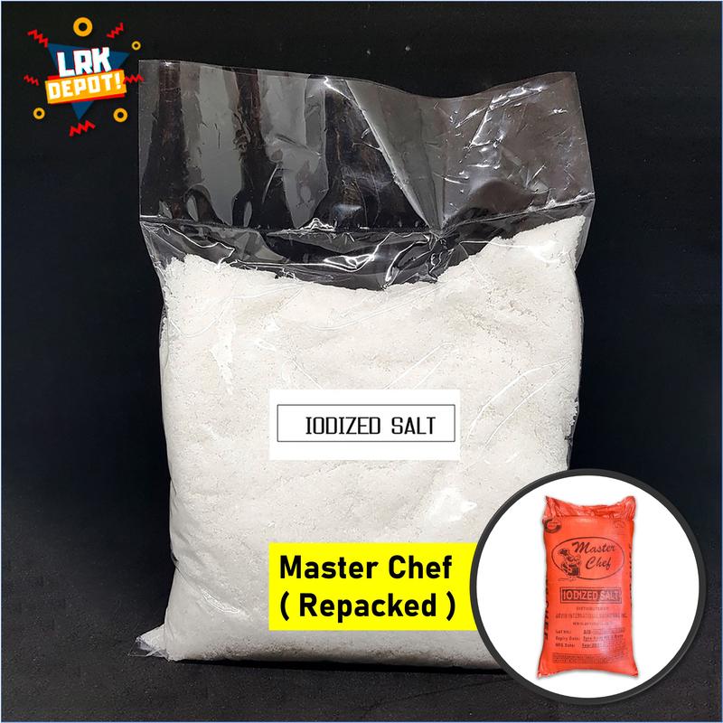 Iodized Salt / Fine Salt / Asin (Master Chef Repacked) - 1 kg - TikTok ...