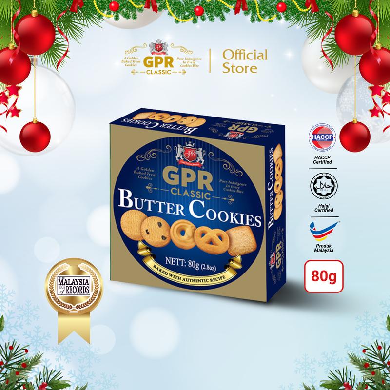GPR Royal British Butter Cookies 80g Wedding Doorgift Murah Kahwin ...