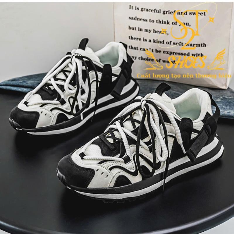 Giày Thể Thao Nam ST2SHOES Phong Cách Cá Tính Mẫu Mới New - TikTok Shop ...