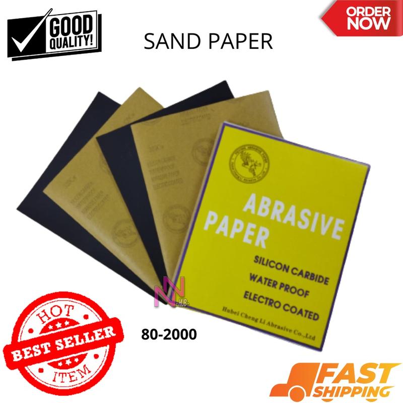 Sandpaper Abrasive Paper - Waterproof/Electro Coated - Kerta - TikTok ...