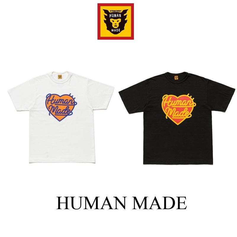 Humanmade21ss Love Logo Unisex T-shirt T-SHIRT Cotton Loose - TikTok ...