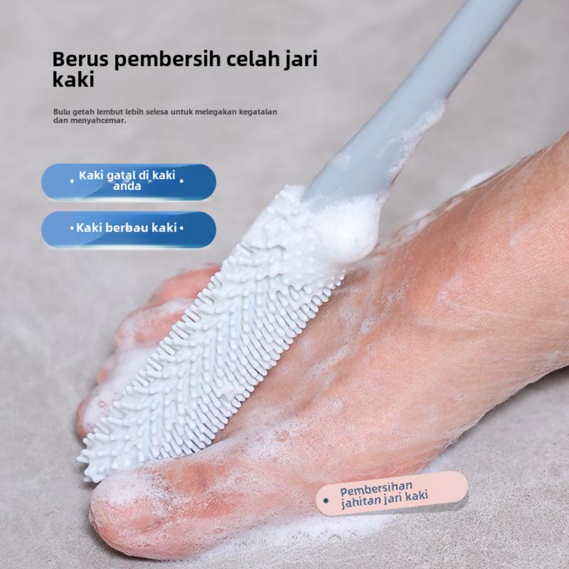 Berus Basuh Kaki, Getah Lembut, Pembersih Jari Kaki, Berus Lembut ...